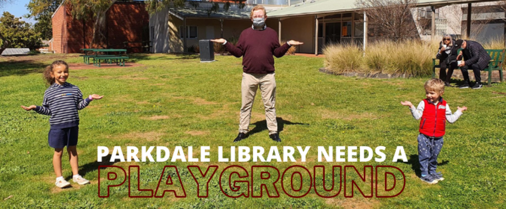 Parkdale Library needs a new playground | Megaphone Australia