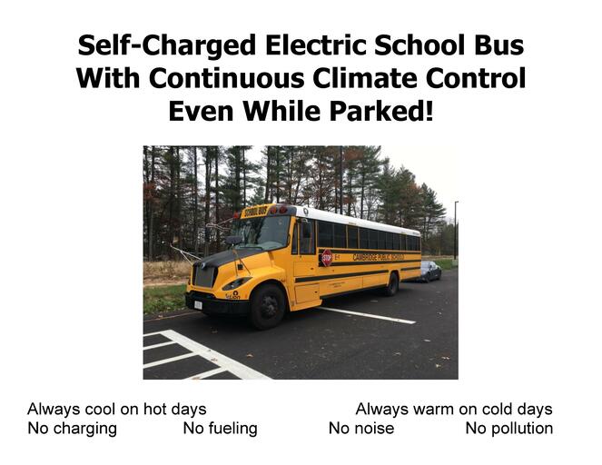 Self-charged electric school buses with continuous climate control | MoveOn