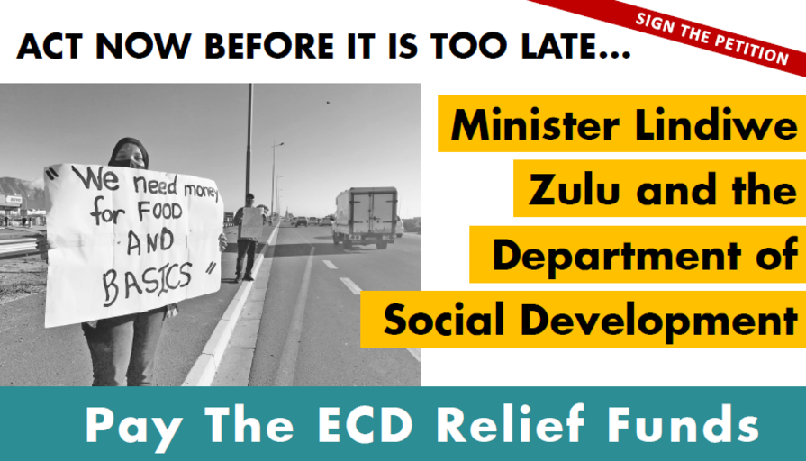 Pay The ECD Relief Funds Now! | Awethu.mobi