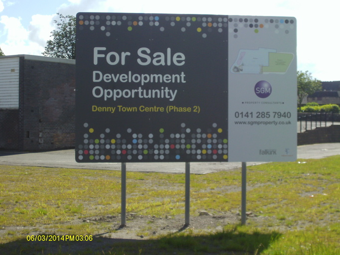 What is happening with Denny Town Centres Regeneration? | 38 Degrees