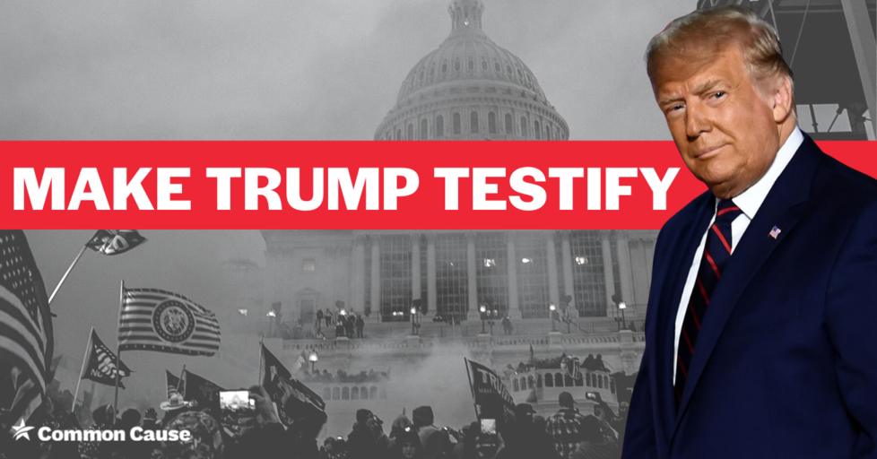 Trump must testify and fully comply with the Jan 6 Committee's subpoena ...