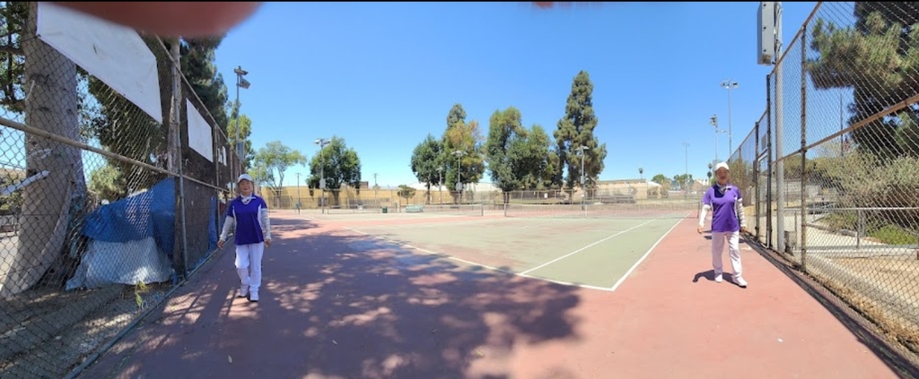 request a change in one of the outdoor Shatto Park tennis courts from ...