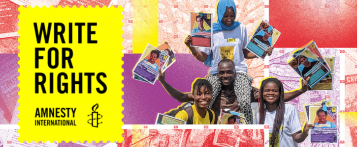 Write for Rights at Definity (Waterloo) | Amnesty International Canada