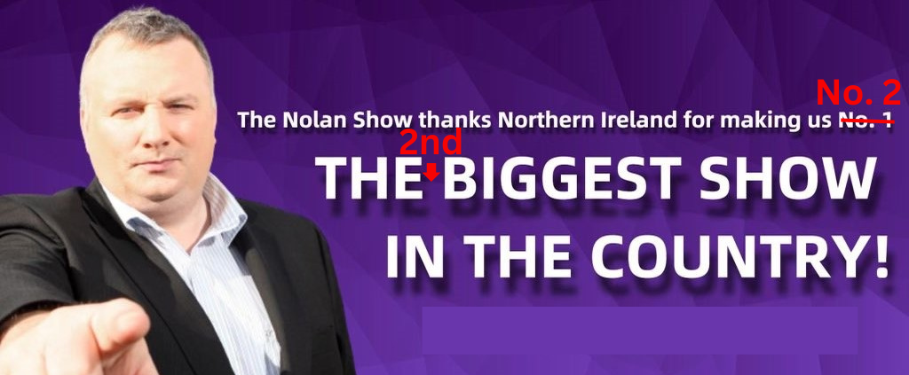 Stephen Nolan: Stop claiming you have "the biggest show in the country ...