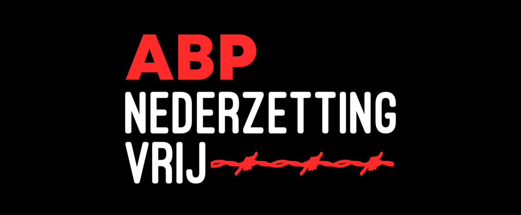 ABP, Nederzettingvrij! | DeGoedeZaak