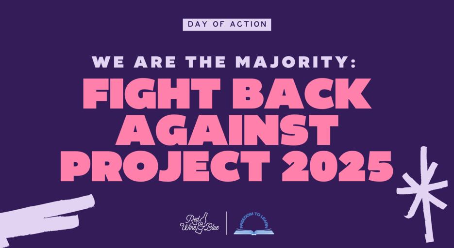 Let's Talk Project 2025 - Akron | Red Wine & Blue