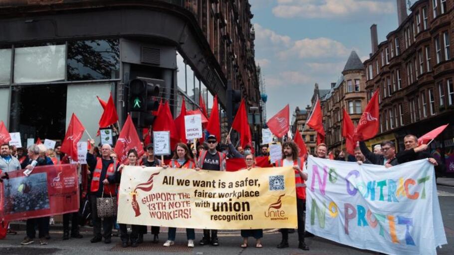 Bring the 13th Note under workers' ownership! | Megaphone UK