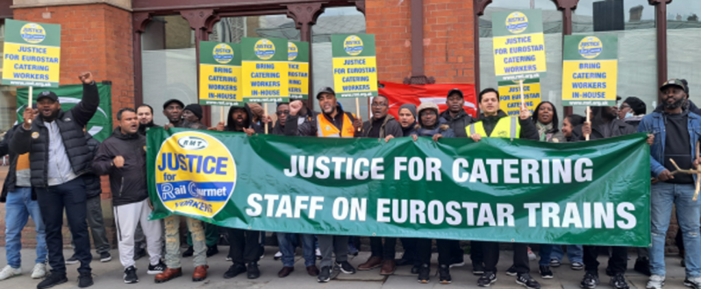 Justice for outsourced catering workers at Eurostar | Megaphone UK