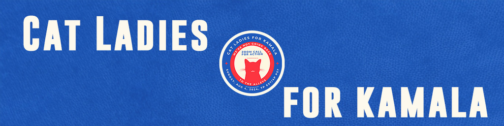 Cat Ladies for Kamala - Zoom Call for Action | Women's March