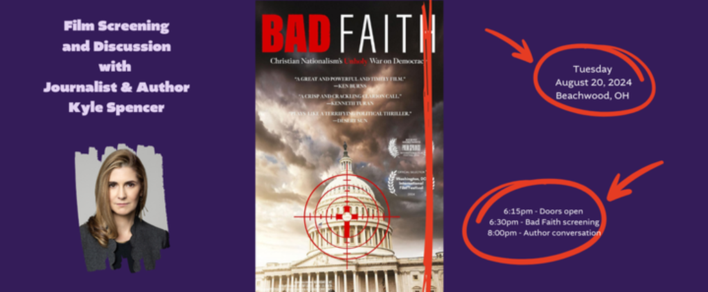 Bad Faith Documentary Screening and Discussion - Beachwood | Red Wine ...