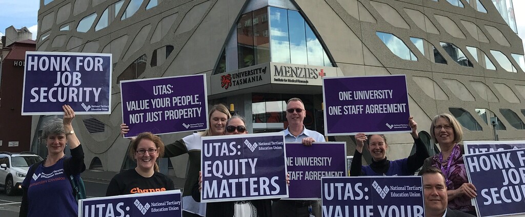 Students and Community Support UTAS Staff | Megaphone Australia