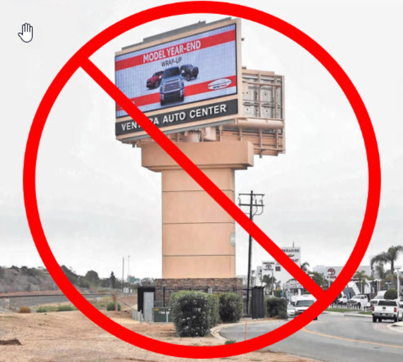 Ventura AutoCenter Sign Removal | MoveOn