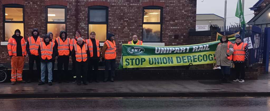 Tell Unipart Rail to stop De-recognition of RMT Union | Megaphone UK