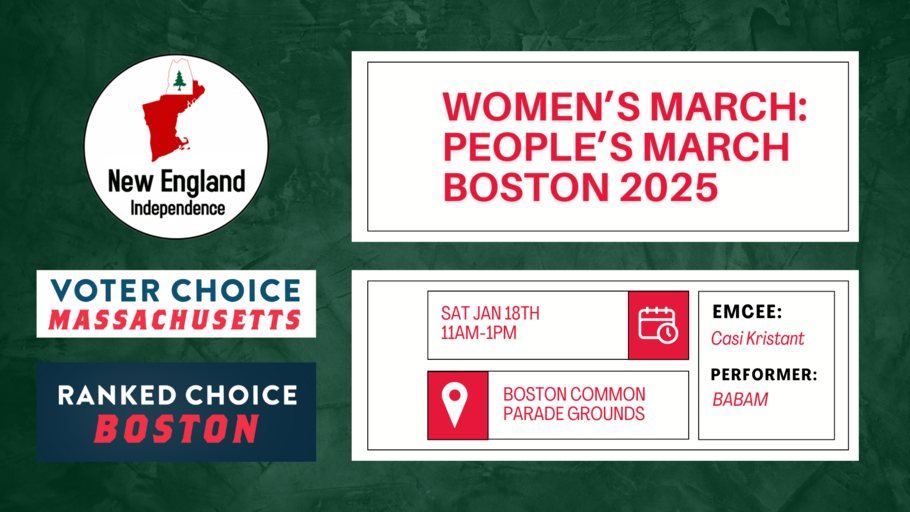 Women's March: People's March Boston 2025 | People's March