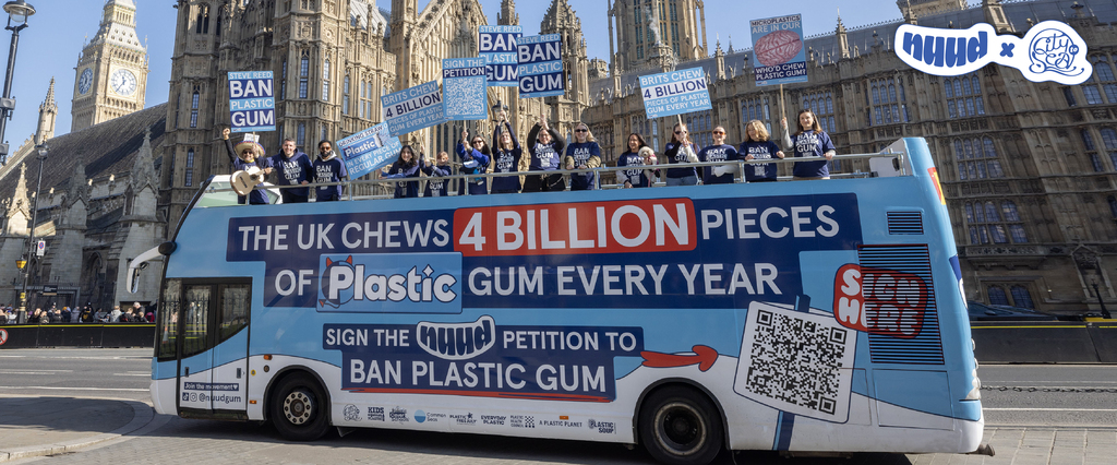 Ban Plastic Chewing Gum | 38 Degrees