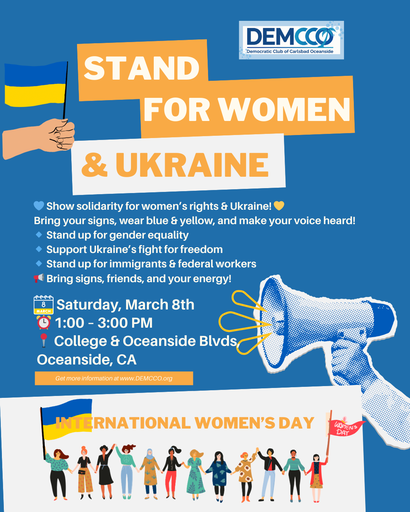 International Women's Day - Stand For Women & Stand For Ukraine | Women ...
