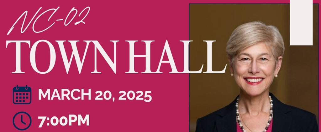 Deborah Ross Town Hall | Red Wine & Blue