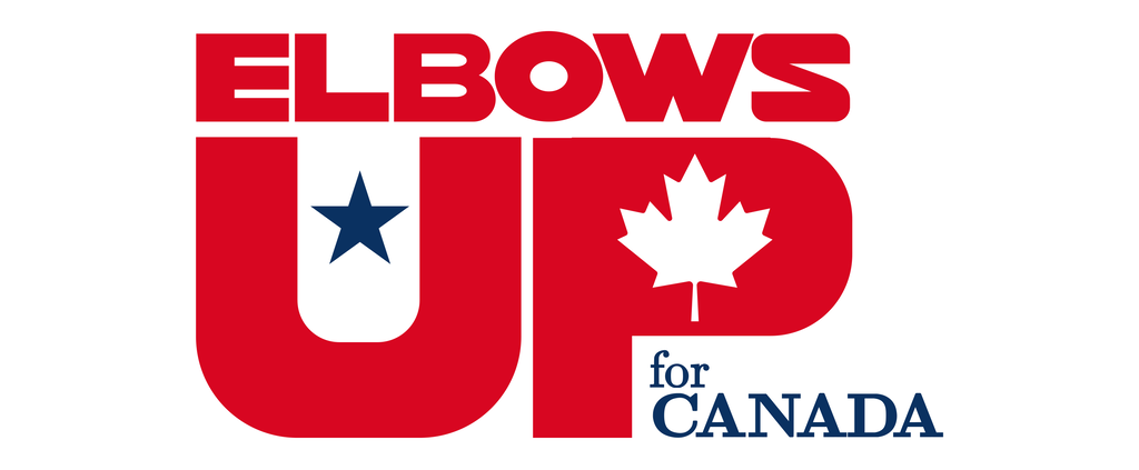 Elbows Up for Canada rally at the Peace Bridge | Red Wine & Blue