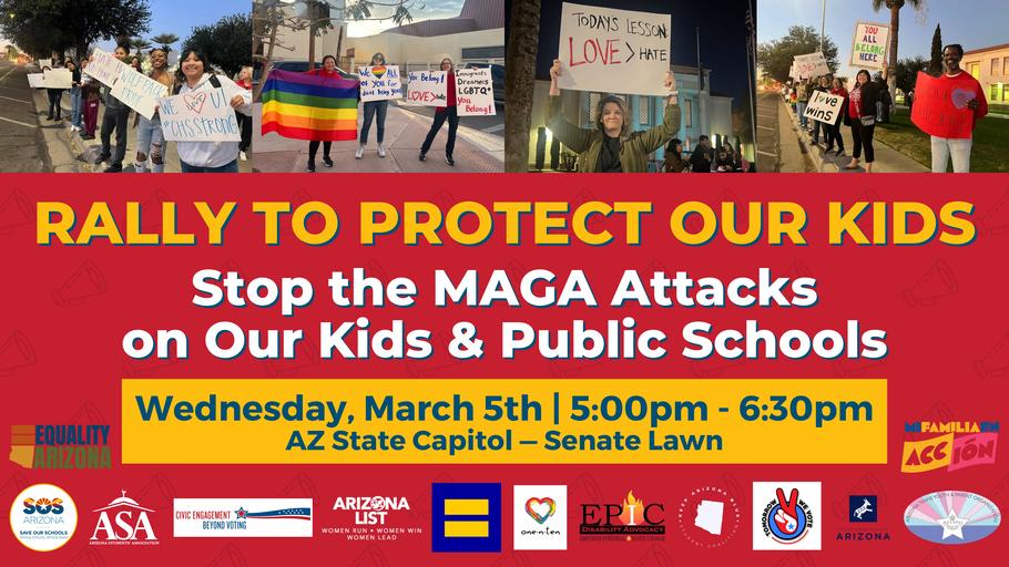 Arizona Rally to Protect Our Kids! | Public School Strong