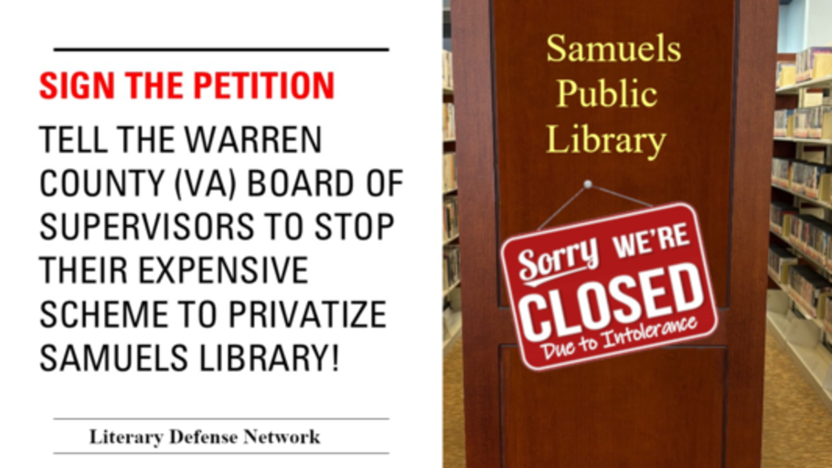 STOP ATTACKING SAMUELS PUBLIC LIBRARY! | Fight For The First