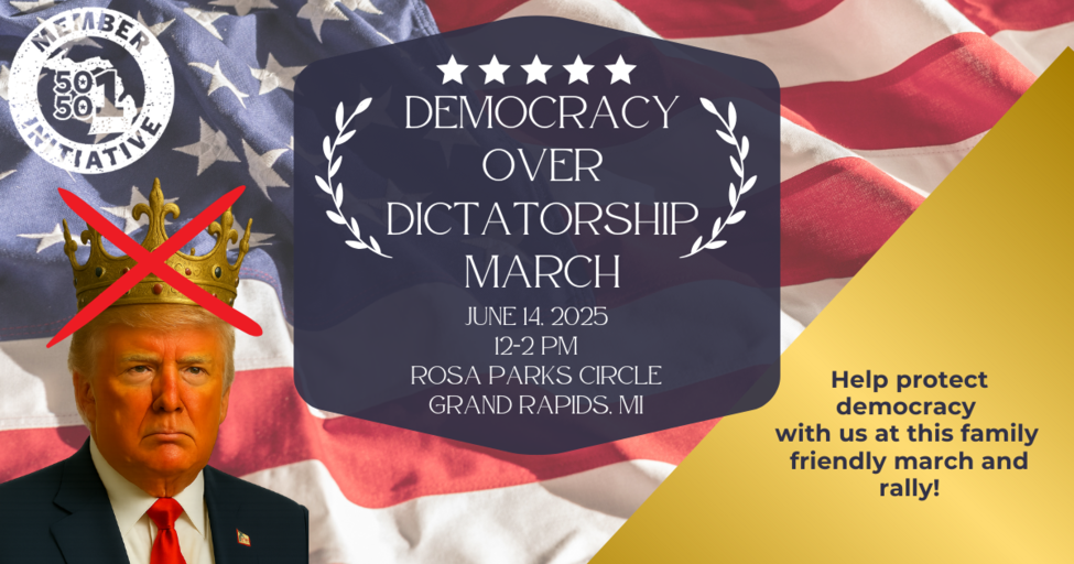 GR Democracy Over Dictators | Women's March