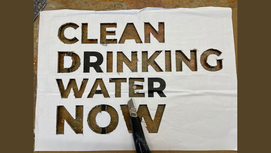 Clean drinking water now: sign-making event (Christchurch) | Greenpeace ...