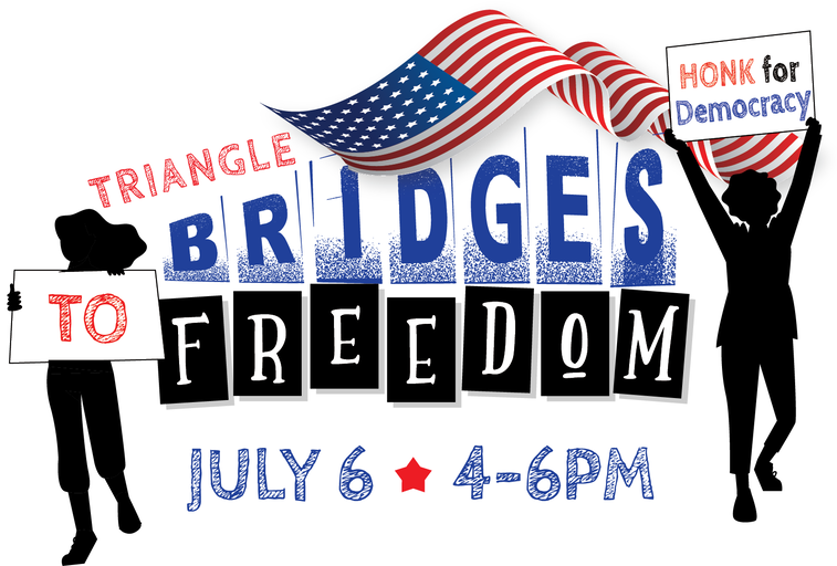 POSTPONED! Triangle Bridges to Freedom | FREE AMERICA WALKOUT
