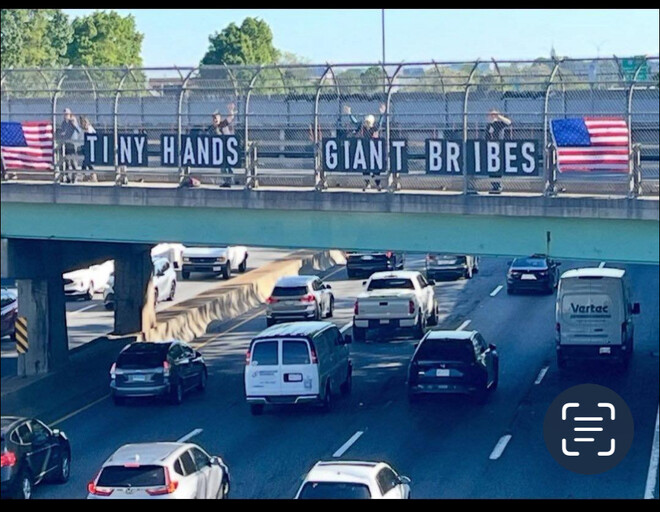 No Kings In America - Overpass Take-Over - Clarksburg Outlet | Red Wine ...