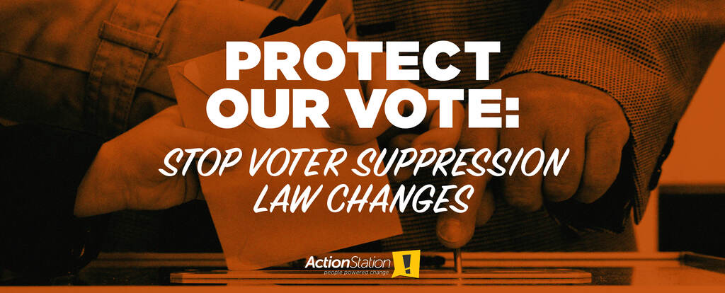 Protect Our Vote: Stop Voter Suppression | OurActionStation