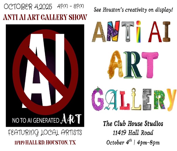 Anti-AI Art Show | Make Billionaires Pay