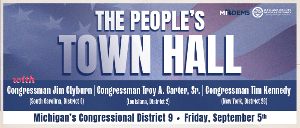 9th Congressional District People's Town Hall - with Congressman Jim ...