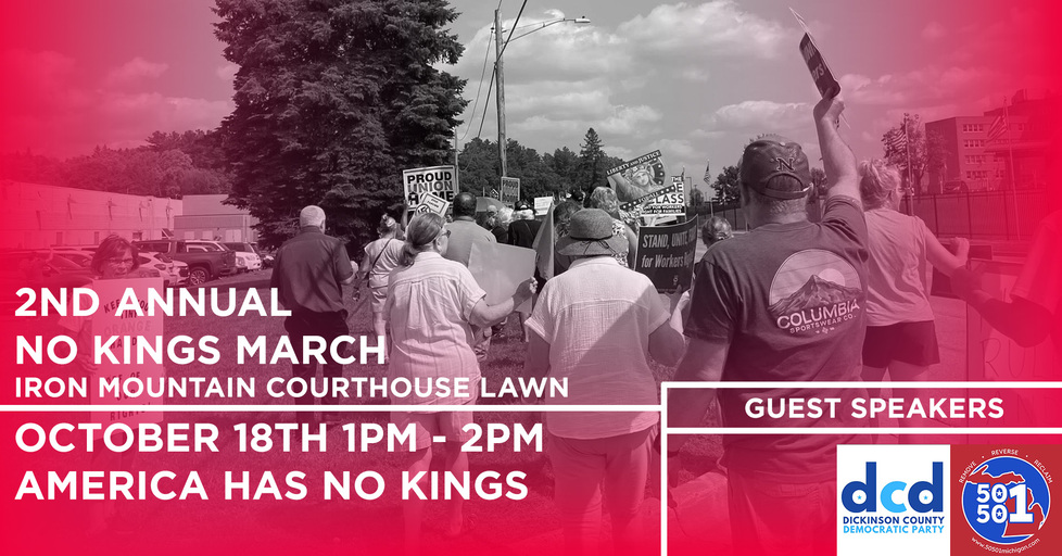 October No Kings Rally | Michigan Democratic Party