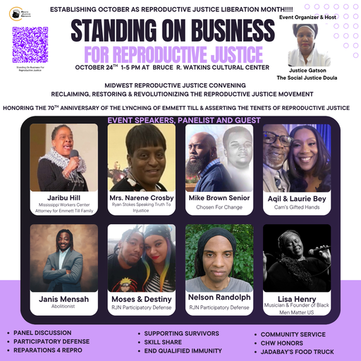 Midwest Reproductive Justice Convening : Standing On Business For ...