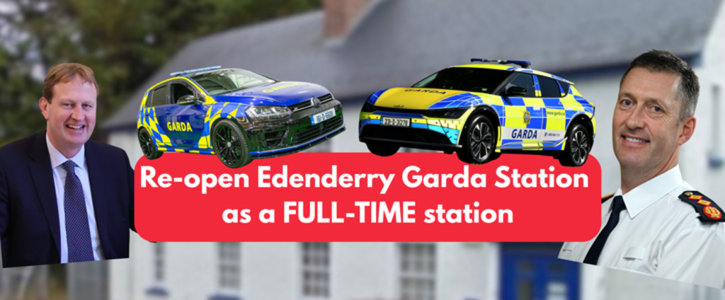 Re-instate Edenderry Garda Station full time | MyUplift