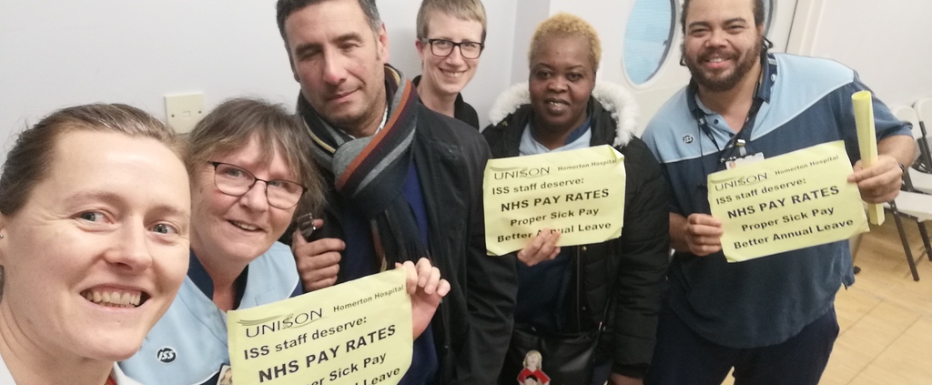 ISS staff at Homerton hospital deserve a living wage! | 38 Degrees