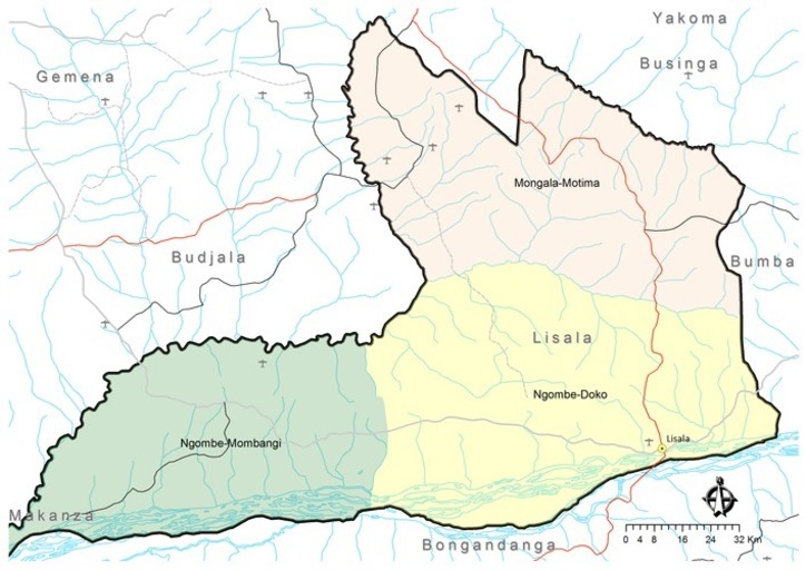 RDC: le chef-lieu de la province de la Mongala( Lisala) menacé de ...