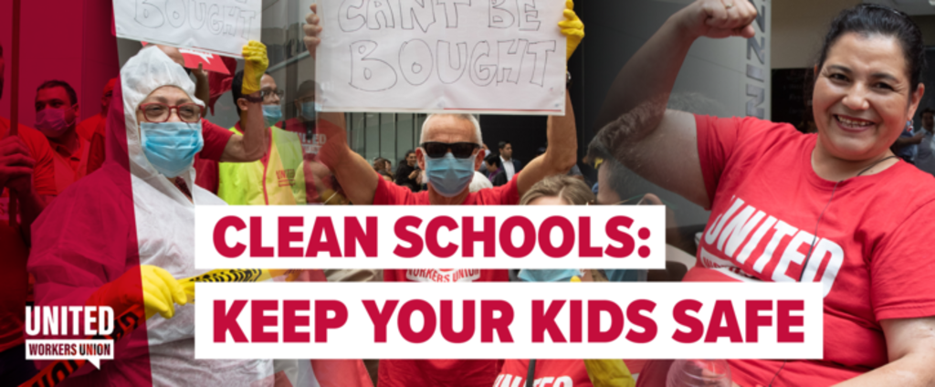 Keep our schools safe | United Workers Union