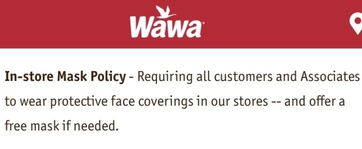 Wawa must deny service to those not wearing masks during a pandemic ...
