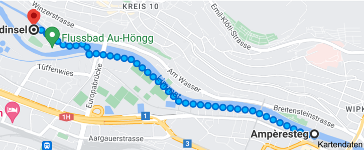 Verkehrsberuhigung Fischerweg im Abschnitt Ampèresteg bis Werdinsel ...