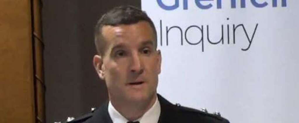 An Honour for Watch Commander Michael Dowden of the Grenfell Tower fire ...