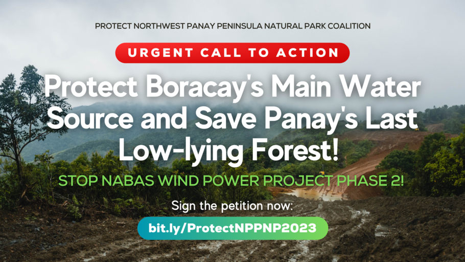 Protect Boracay's Main Water Source and Save Panay's Last Low-lying ...