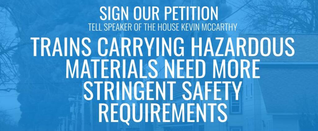 Trains carrying hazardous materials need more stringent safety ...