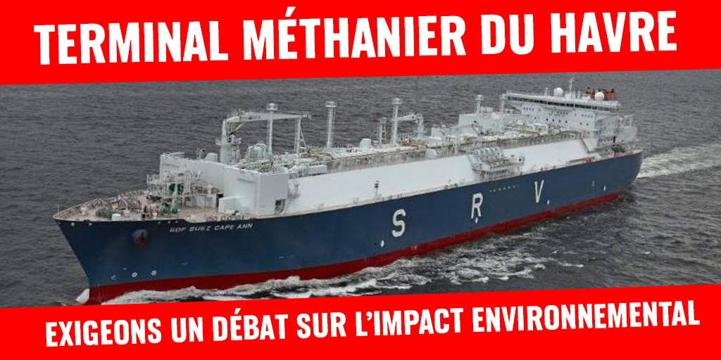 Terminal méthanier flottant au Havre : pour un véritable « débat public ...