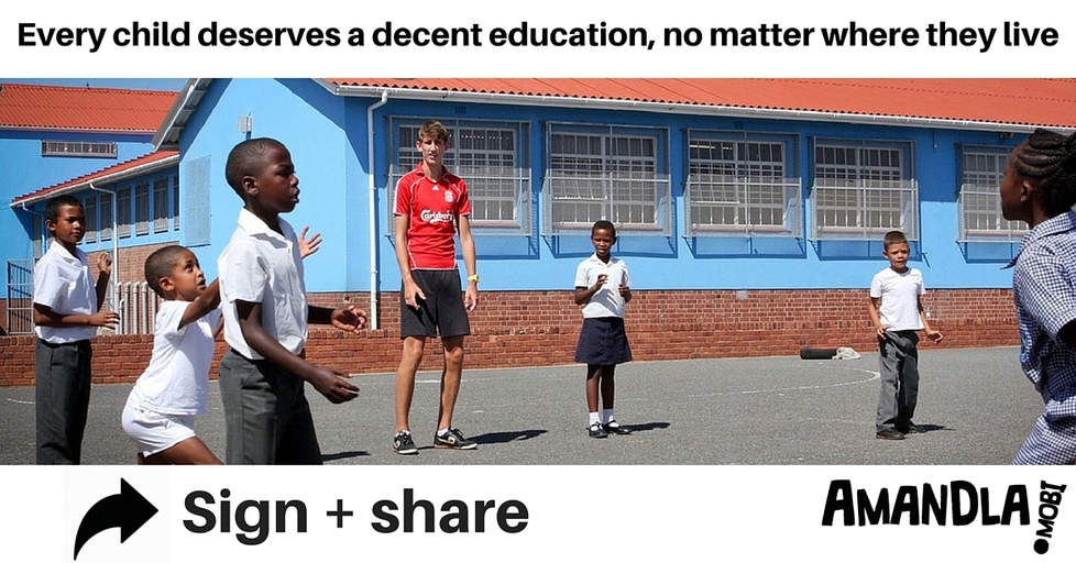 Build a school for the children of Marathon and Makause informal ...