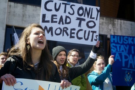 Staff Cuts? Students Say No! | Megaphone